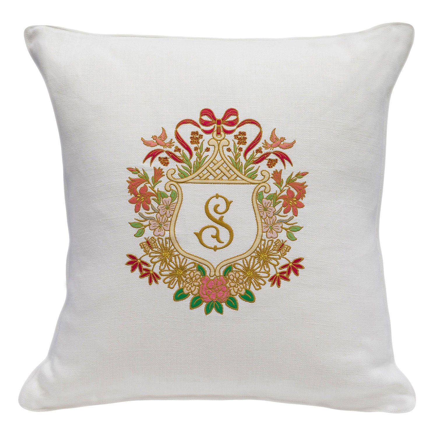 Flower Crest Pillow – Mary Mack